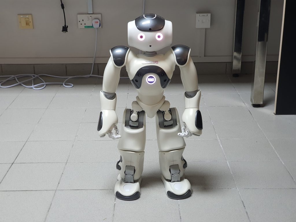 Our NAO is back alive – AI Lab
