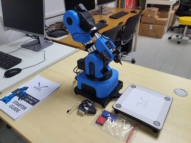 Teleop and digital twin of Niryo NED 6-DoF robotic arm – AI Lab