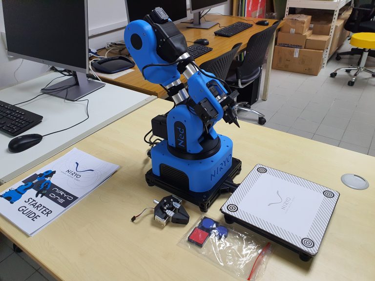 Teleop and digital twin of Niryo NED 6-DoF robotic arm – AI Lab