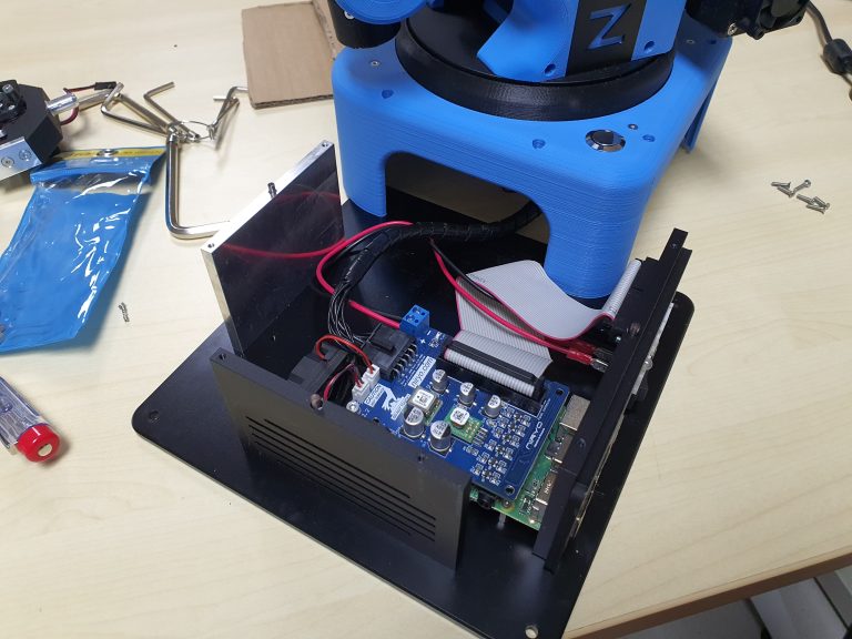 Upgraded the Raspberry Pi 4 firmware of Niryo NED 6-DoF robotic arm – AI Lab